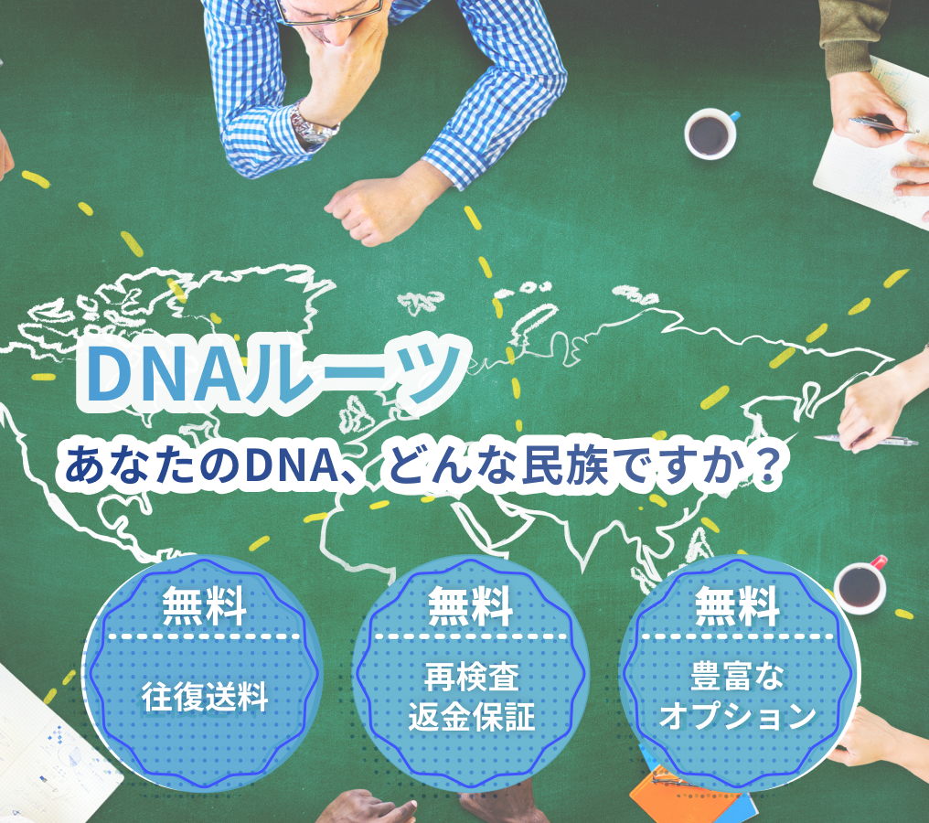 DNAルーツ | DNA鑑定・遺伝子検査のseeDNA